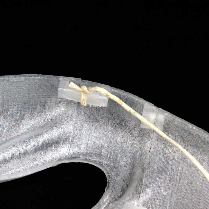 3D Printable Scream / Ghost Face Mask (Full Size) by Ben Martin