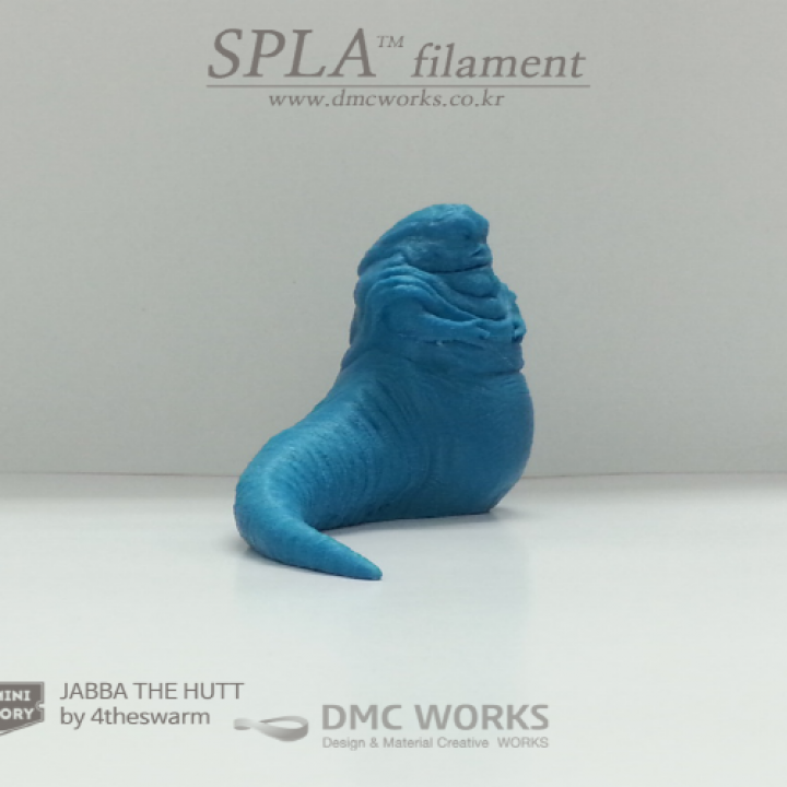 3D Printable Jabba the Hutt by Francesco Orrù