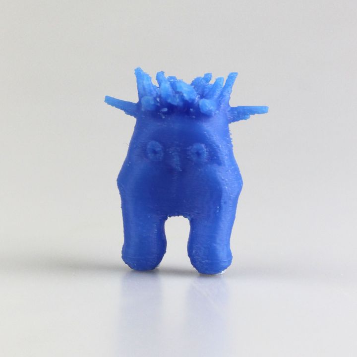 3D Printable Mome Rath from Alice in wonderland by Loki Laufeysen