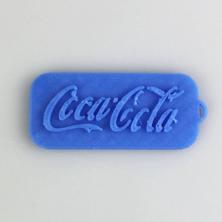 3D Printable Coca Cola Key Chain by muguet