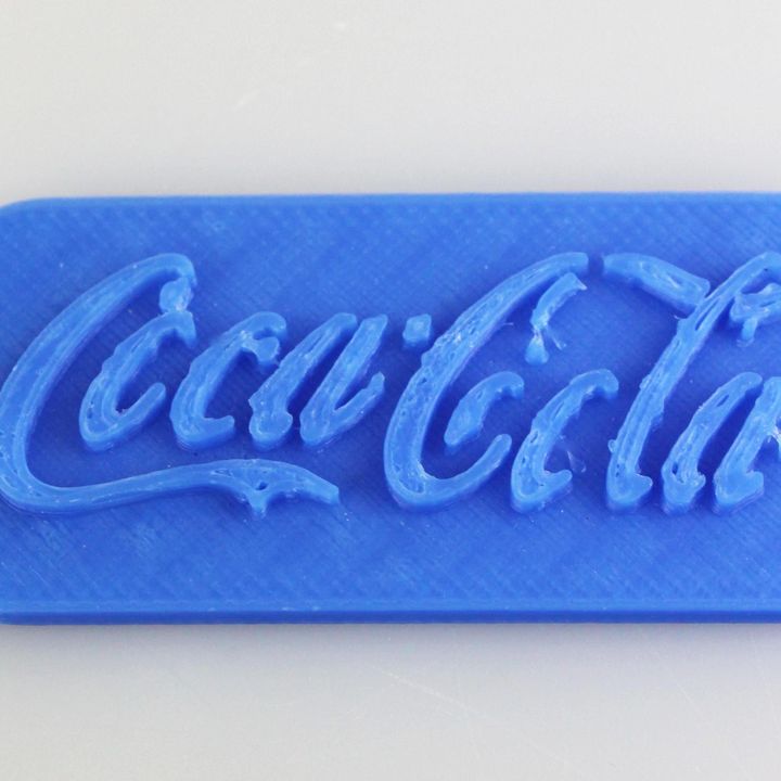 3D Printable Coca Cola Key Chain by muguet