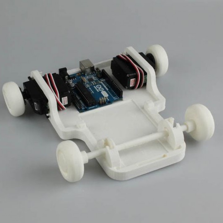 3D Printable Arduino Projects - Toy Car by Sinéad Ward