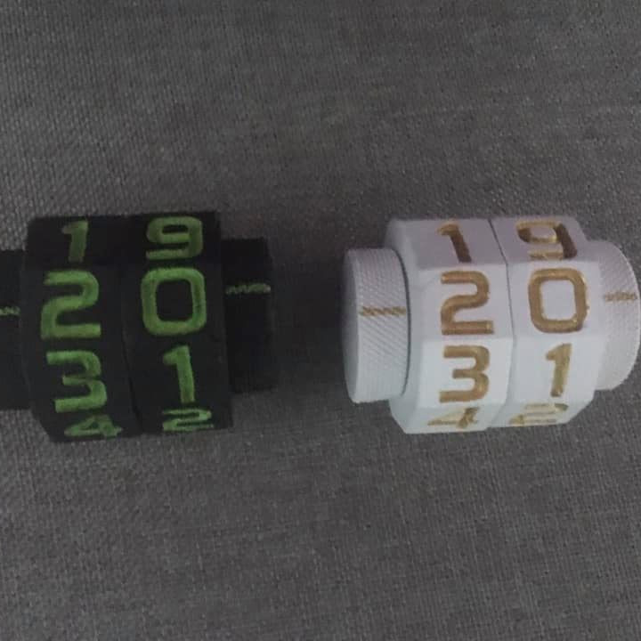 3D Print of Magic The Gathering Life Counter by timothybandorf1