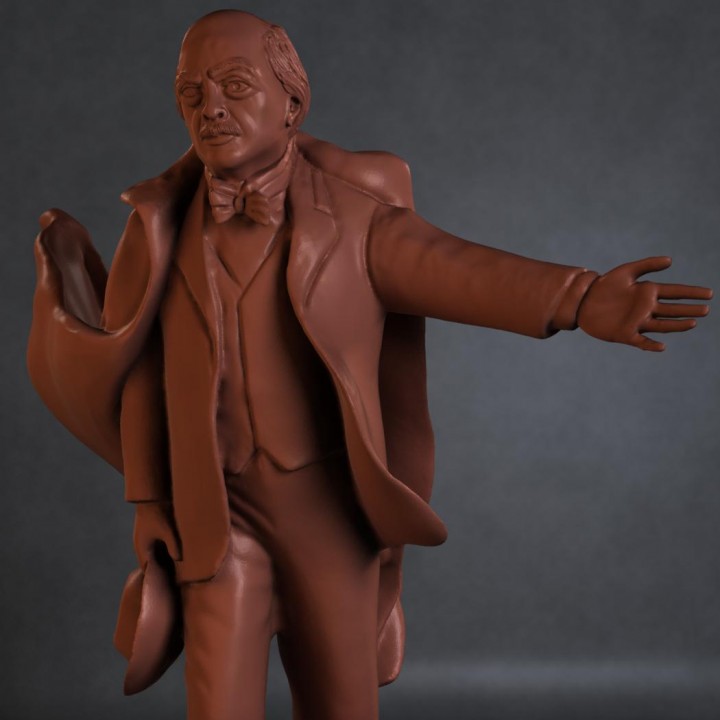 3D Printable David Lloyd George memorial in Parliament Square, London ...