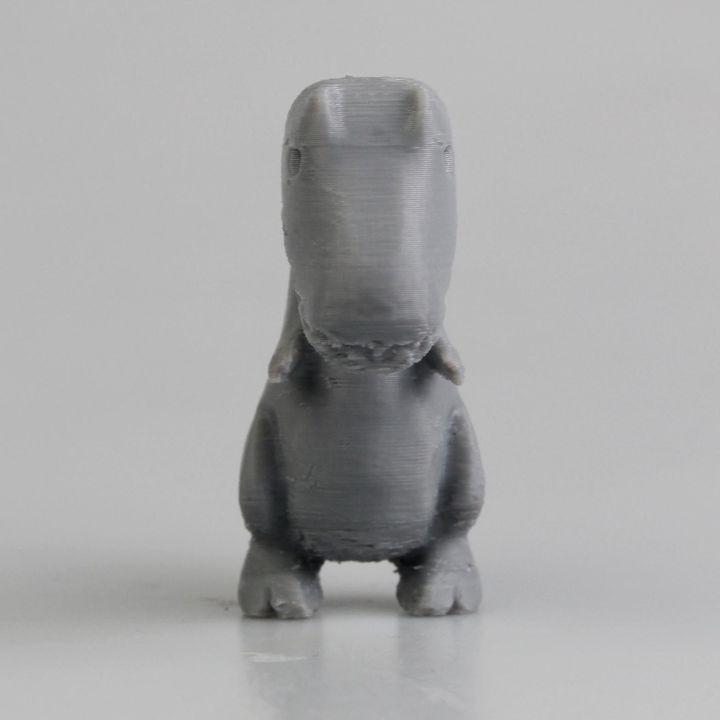 3D Printable Clap T Rex by Matteo Sgherri
