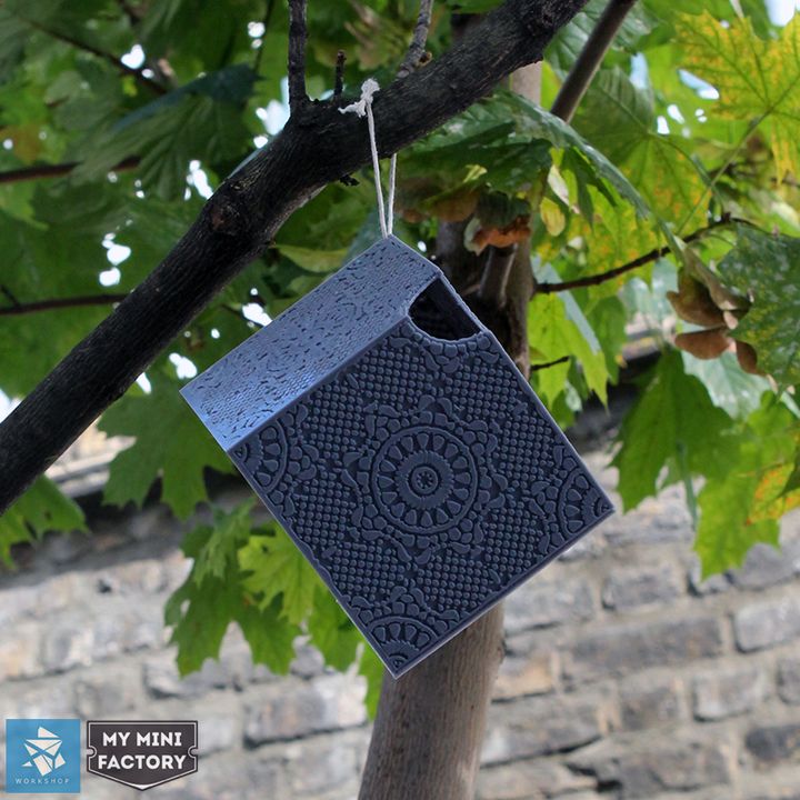 3D Printable Lace Condo - Bird House Community by XYZ Workshop