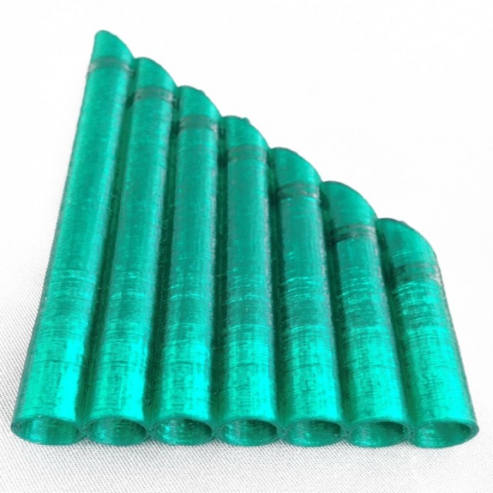 3D Printable Pan Pipes by Reg Taylor