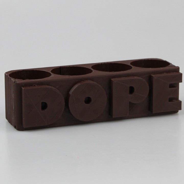 3D Printable DOPE finger ring by MilkMeal