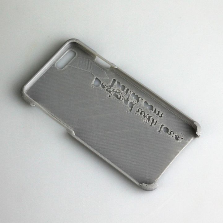 3D Printable iPhone 6 Slimsharp Hard Case by Justin Gaskin