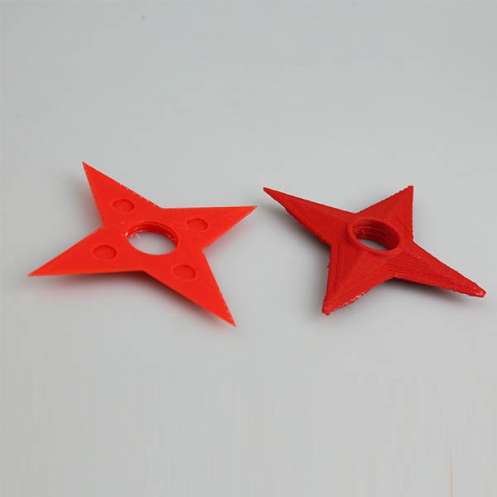 3D Printable Shuriken by Frederico David Sena