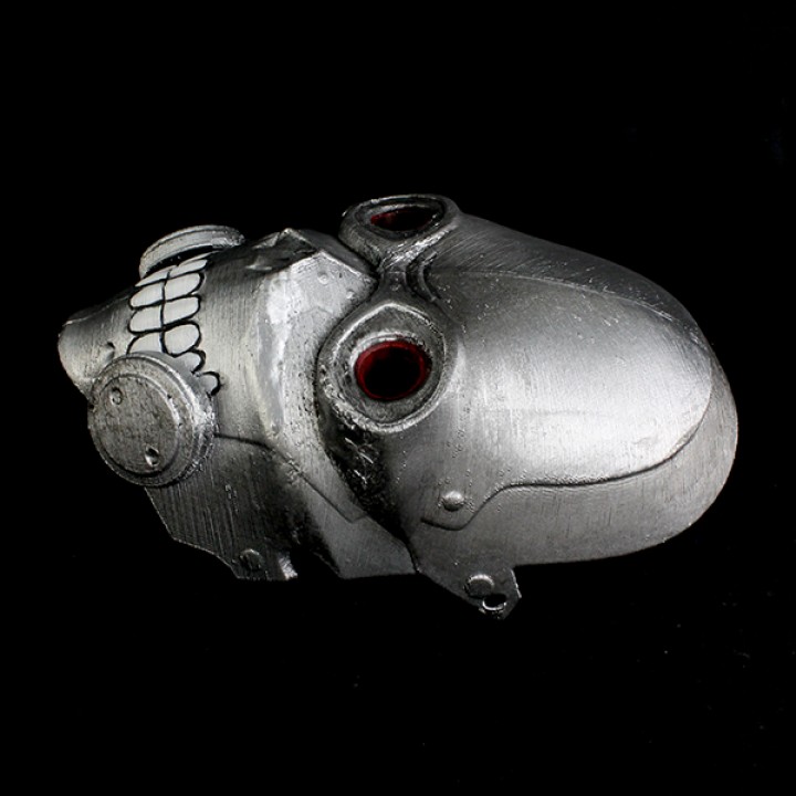 3D Printable Death Gun Mask from Swords Art Online (Full Size) by Luka ...