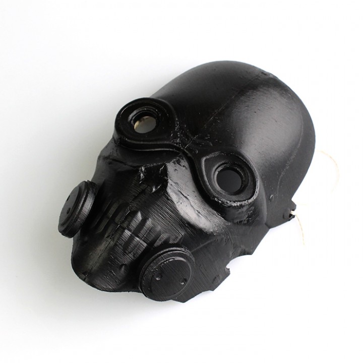 3D Printable Death Gun Mask from Swords Art Online (Full Size) by Luka ...