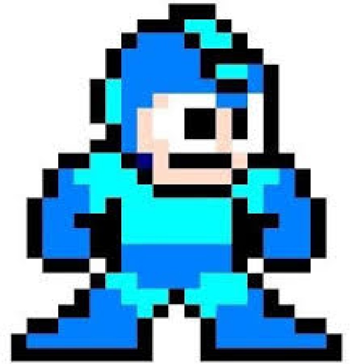 3D Printable Low_Poly Rockman (Megaman) Helmet by Jacky Chan