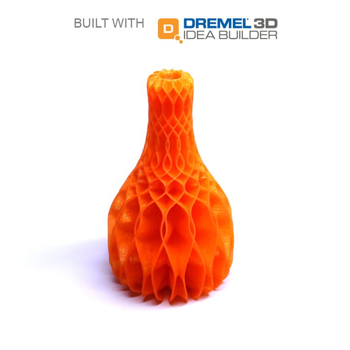 3D Printable Twisted style Vase 1 by James Alday