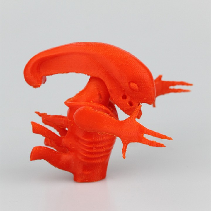 3D Printable Alien Finger Puppet by Michael A. Parker