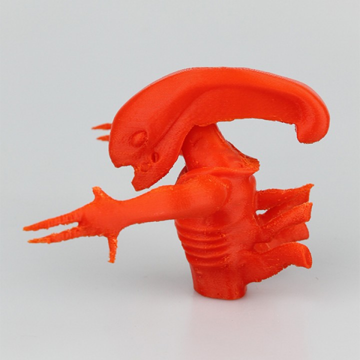 3D Printable Alien Finger Puppet by Michael A. Parker