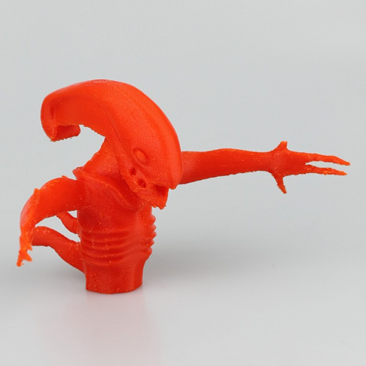 3D Printable Alien Finger Puppet by Michael A. Parker