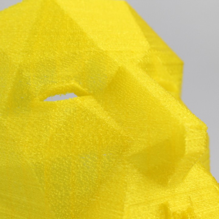 3D Printable Mask promotion by justin hackney