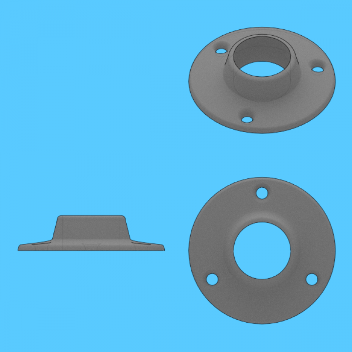 3D Printable Tube Socket by Andrew Forster