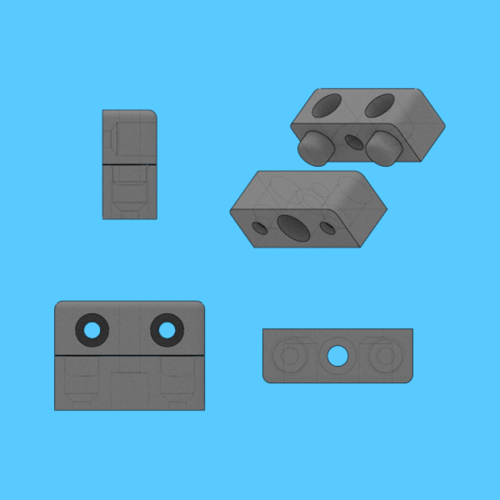 3D Printable Assembly Blocks by Andrew Forster