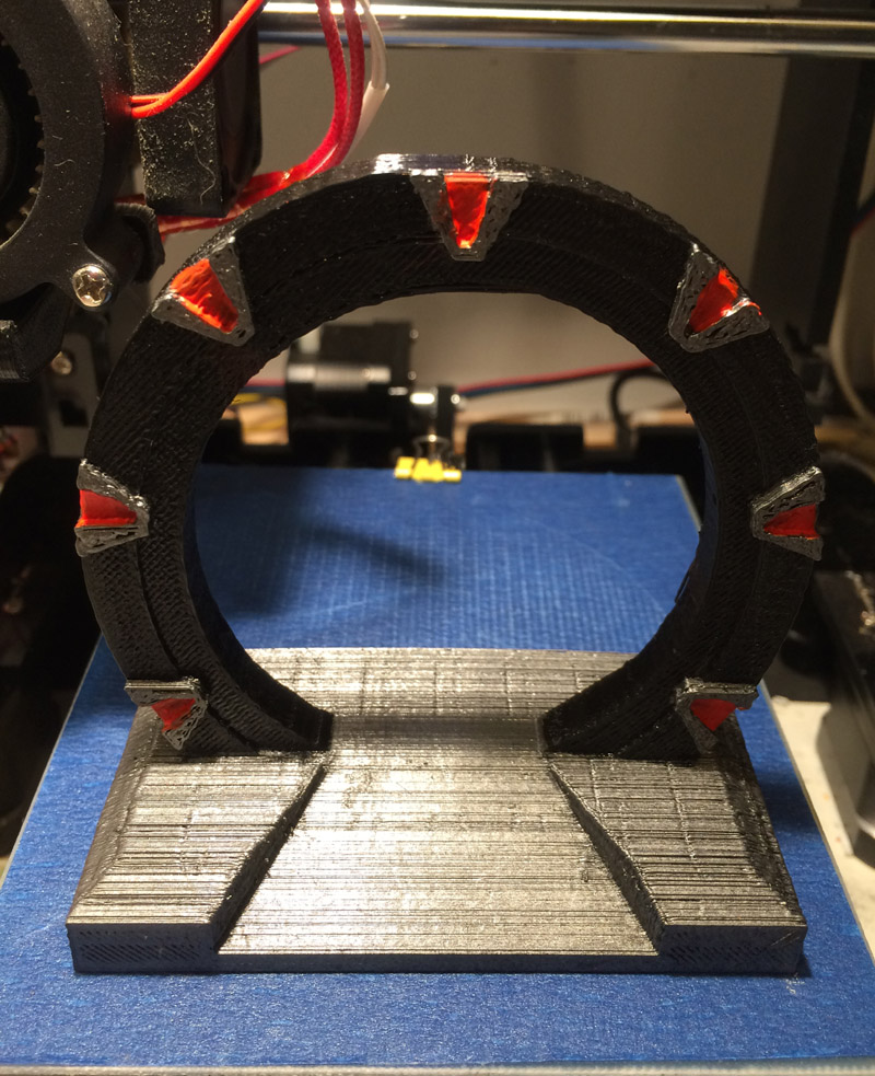 3D Printable Simple Stargate by Patrick Lovell