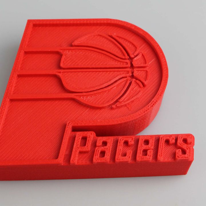 3D Printable Indiana Pacers Logo by Miguel Silva