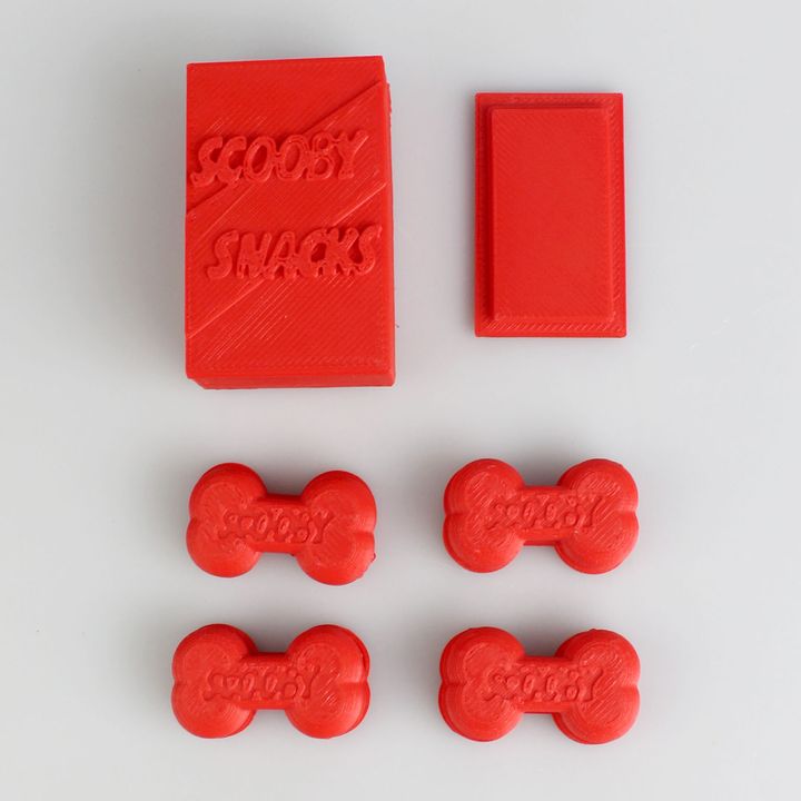 3D Printable Scooby Snacks by Reg Taylor