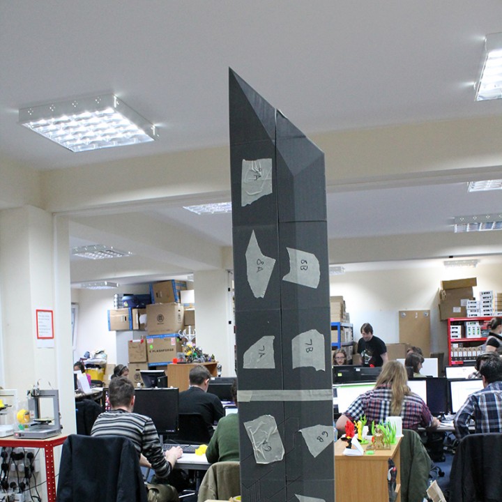 3D Printable Buster Sword (Full Scale) by Luka Verigikj