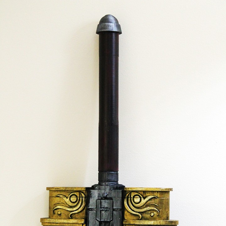 3D Printable Buster Sword (Full Scale) by Luka Verigikj