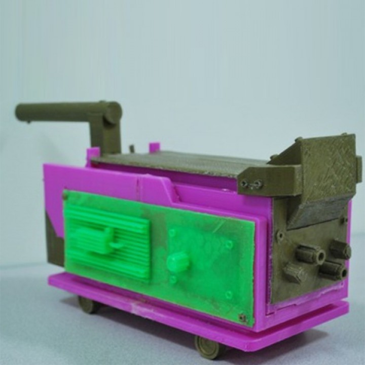 3D Printable GhostBusters Ghost Trap by Phillip Avery
