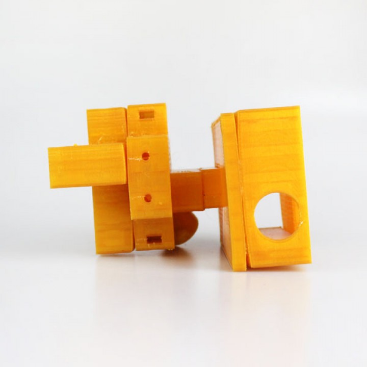 3D Printable Go Pro 360 attachment by Yvan Proteau