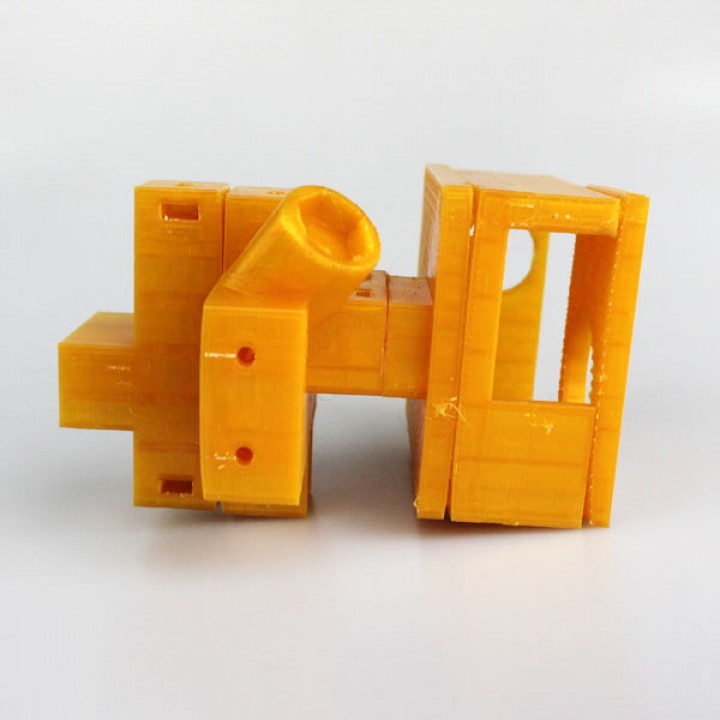 3D Printable Go Pro 360 attachment by Yvan Proteau