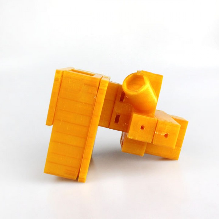 3D Printable Go Pro 360 attachment by Yvan Proteau