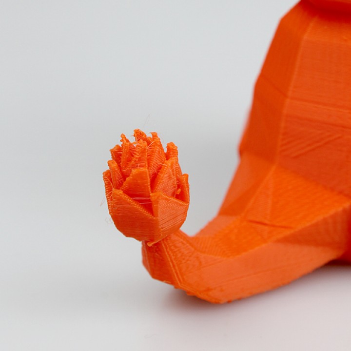 3D Printable Charmander (Hi + Low Poly) by Josiah Allen-Litchmore