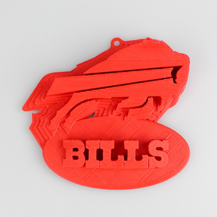 3D Printable Buffalo Bills Logo by 3D - RO