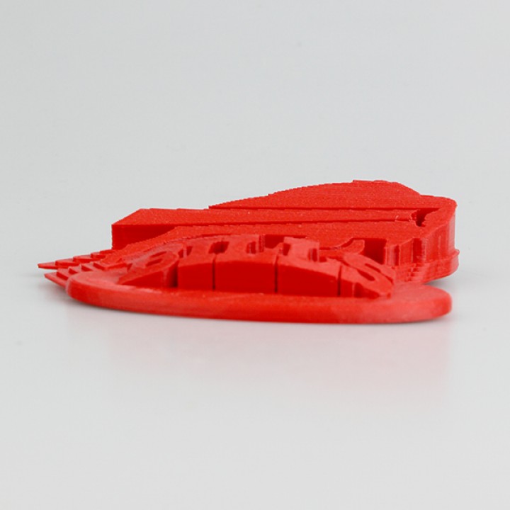 3D Printable Buffalo Bills Logo by 3D - RO