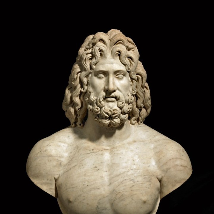 3D Printable Zeus at The British Museum, London by Scan The World