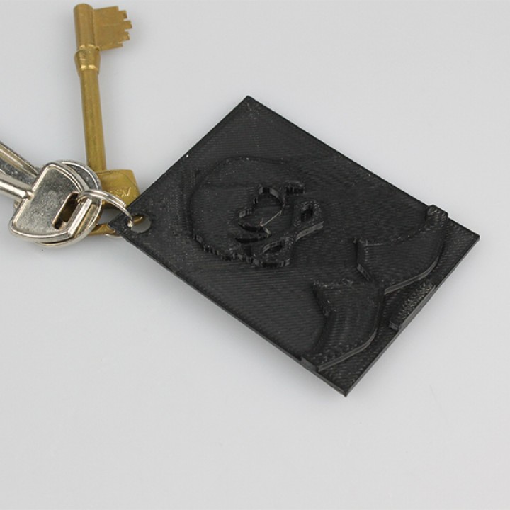 3D Printable Batman, Nightwing and Robin Keychain by 3D Custom Print