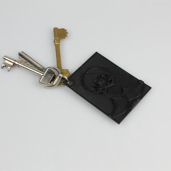 3D Printable Batman, Nightwing and Robin Keychain by 3D Custom Print