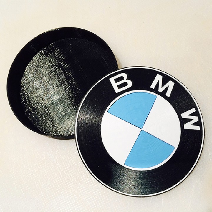 3D Printable BMW branded trinket box by Franc Falco