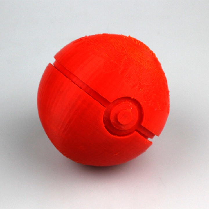 3D Printable Openable Pokeball by Savinien Bonheur