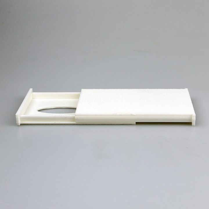 3D Printable Slider Business Card Holder by Reg Taylor