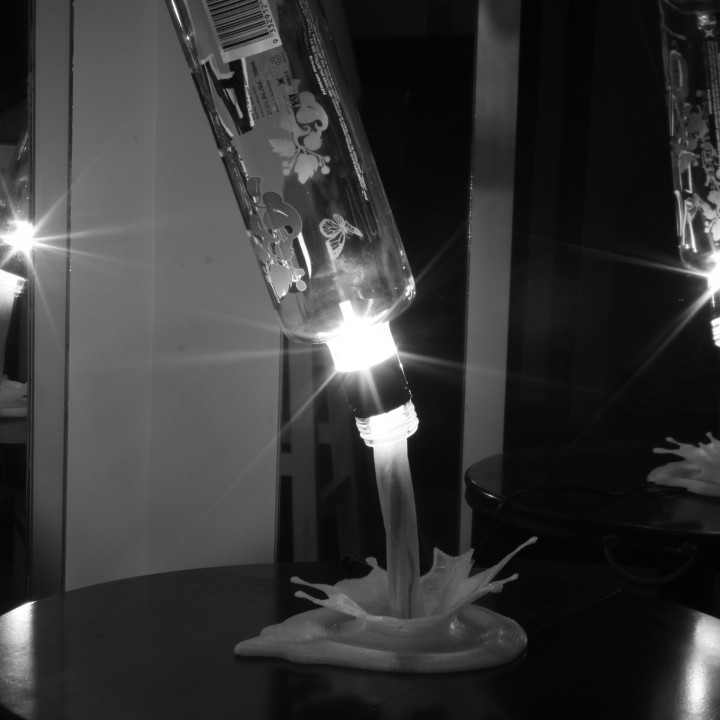 3D Printable SplashLIGHT by Avooq Creations.