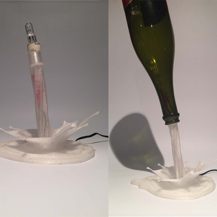 3D Printable SplashLIGHT by Avooq Creations.