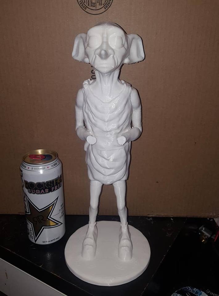 3D Printable Dobby the Elf by Vasilis Katsaros
