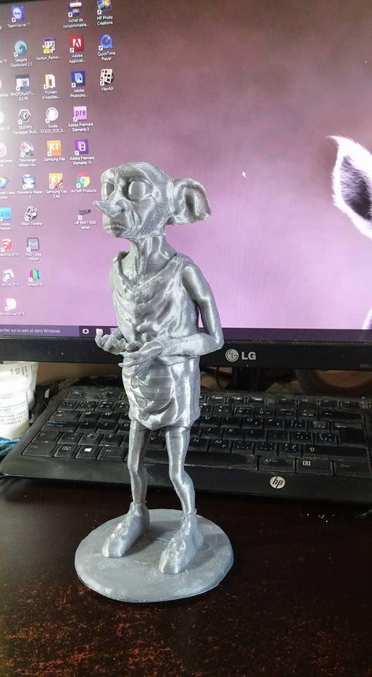 3D Printable Dobby the Elf by Vasilis Katsaros