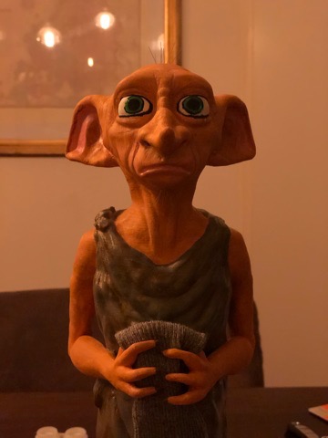 3D Printable Dobby the Elf by Vasilis Katsaros