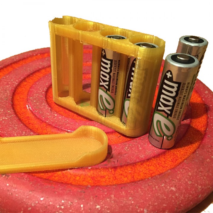 3D Printable See-Through Battery Box by peter purgathofer