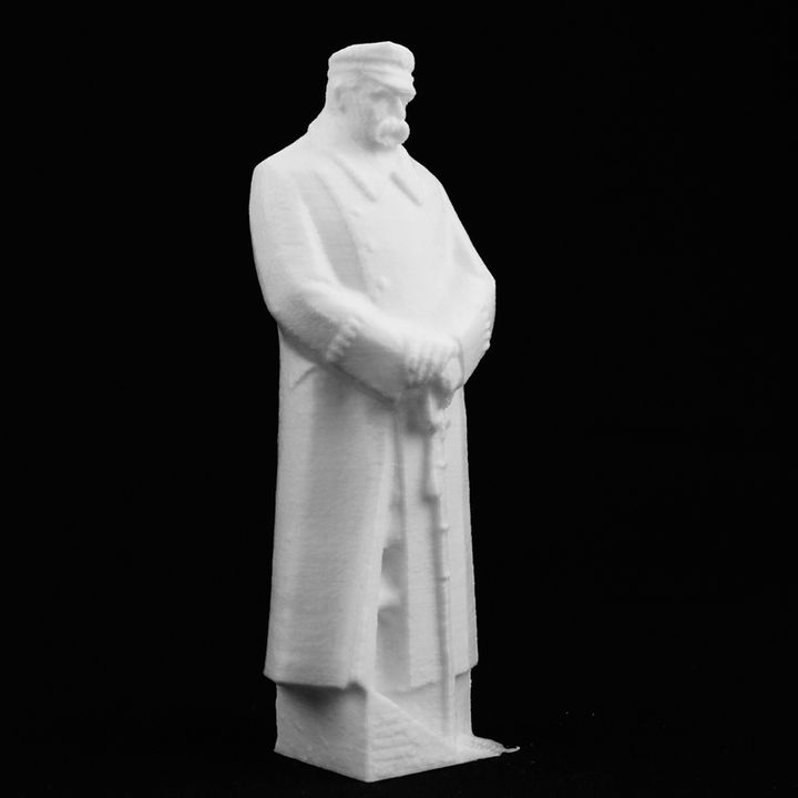 3D Printable Pilsudski in Lodz, Poland by Krzysztof Bozalek