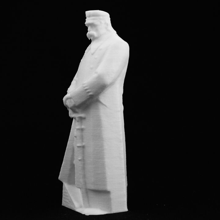 3D Printable Pilsudski in Lodz, Poland by Krzysztof Bozalek
